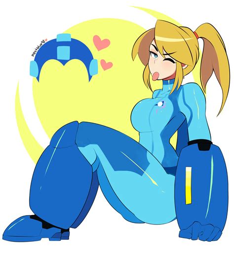 Samus Aran And Mega Man Super Smash Bros And 3 More Drawn By