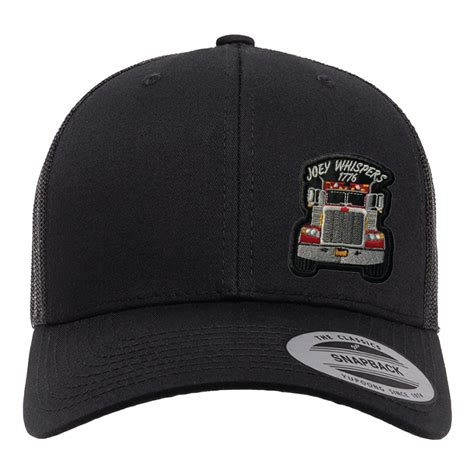 Joey Whispers 1776 Snap Back Trucker Hat With Exclusive Logo Patch