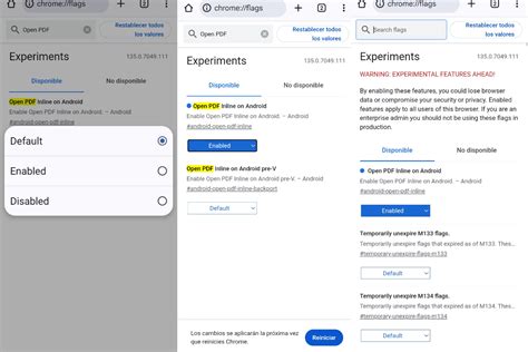 androidでchromeのネイティブpdfビューアを有効にする方法
