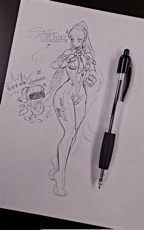 Eve Stellar Blade Drawn By Yincrescent Danbooru