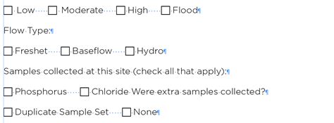Spacing Out Checkboxes Rindesign