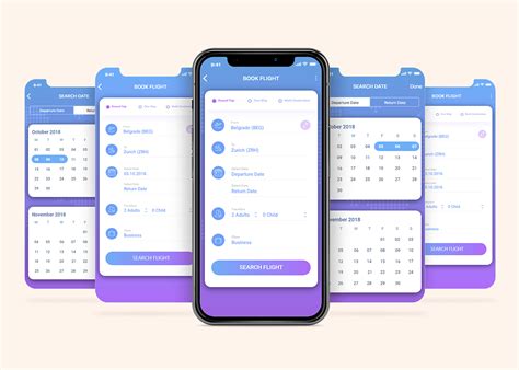 Xd Daily Creative Challenge 5 Appointment Booking App On Behance