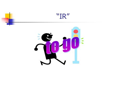 El Verbo IR Unidad 2 Etapa 2 Los Objetivos What Does Ir Mean How