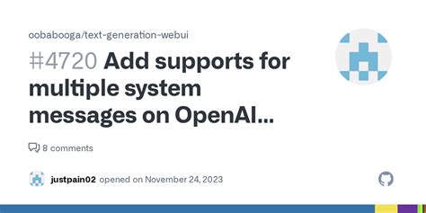 Add Supports For Multiple System Messages On Openai Api Extensions