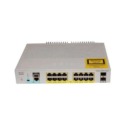 Original New 2960L Switch 16 Port 10 100 1000 Ethernet Poe Ports 2 X 1g SFP Ws C2960L 16PS Ll