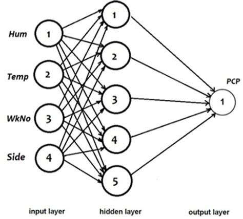 Networks Architecture One Input Layer With Four Neurons One Hidden