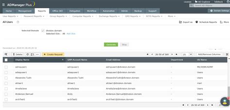 Find And Export Users From Active Directory Using Powershell And