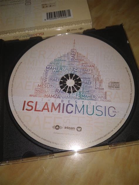 Cd Islamic Music Ori Dari Inteam Records Hobbies And Toys Music And Media Cds And Dvds On Carousell