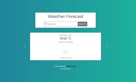 GitHub BabeC0DE Weather Forecast Get Weather From Api
