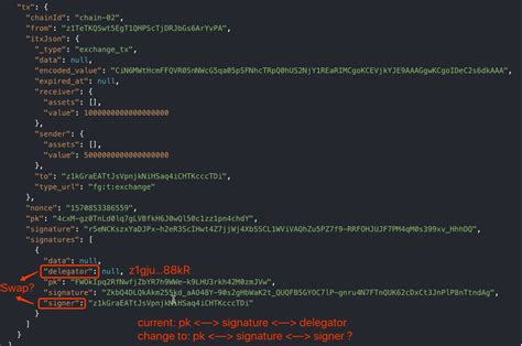 A Doubt About Signatures Signer And Delegator · Issue 138 · Arcblock
