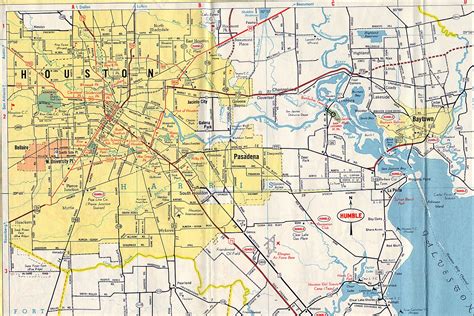 Old Houston Maps Houston Past