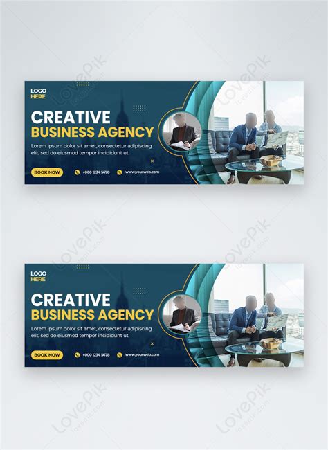 크리에이티브 비즈니스 에이전시 페이스북 커버 이미지 사진 450099183 무료 다운로드