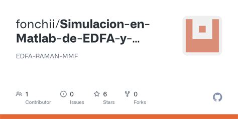 GitHub Fonchii Simulacion En Matlab De EDFA Y DRFA Con MDM EDFA RAMAN MMF