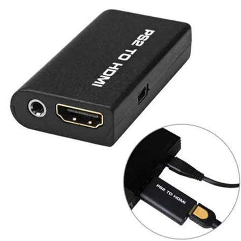 PS Display To HDMI Male To Female Converter Audio Video Mm Convert HDMI Adapter For HDTV