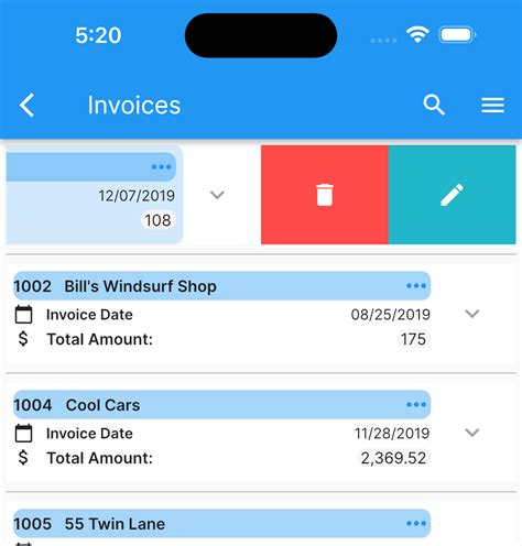 Invoices SierraBooks