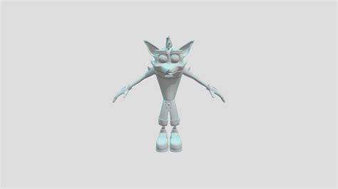 My Own Crash Bandicoot Model 3d Model By Ray2dasher [e9163e6] Sketchfab