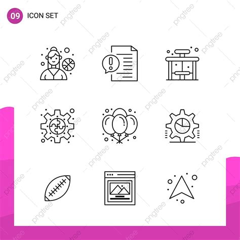 App Ui Application Vector PNG Images Outline Icon Set App Application Technology White