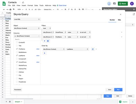 Online Sql Server Query Builder And Sql Editor