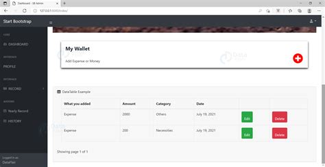 Python Expense Tracker Project With Source Code Dataflair