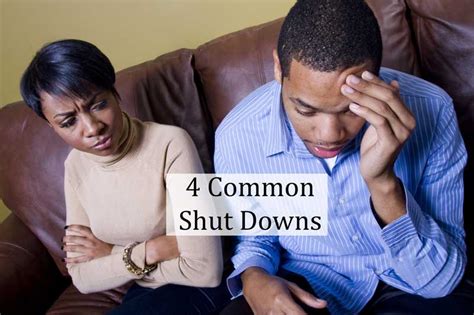 Common Shut Downs Connected Marriage
