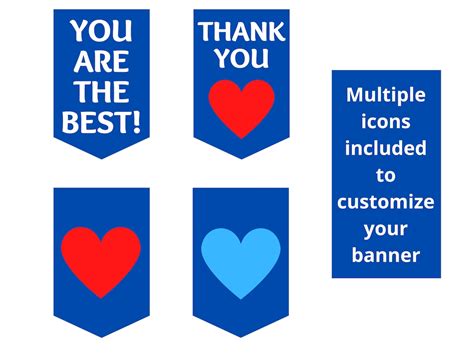 Bosss Day Printable Banner Happy Bosss Day Sign Etsy