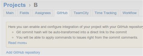 github and youtrack 4 1 even better and smoother the youtrack blog
