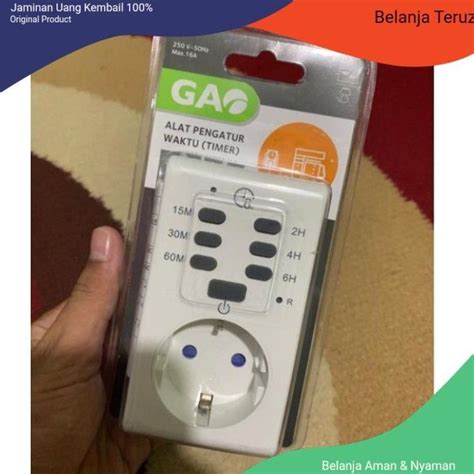 Jual ACE Gao Stop Kontak Timer Colokan Timer Manual Mekanik Digital Shopee Indonesia