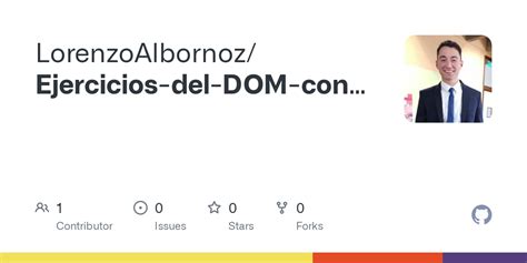 Github Lorenzoalbornoz Ejercicios Del Dom Con Jonmircha