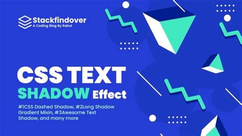 CSS Text Shadow Effects Top 20 Text Shadow Example