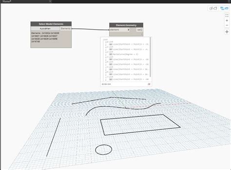 Importing Point Lines From Revit To Dynamo Revit Dynamo