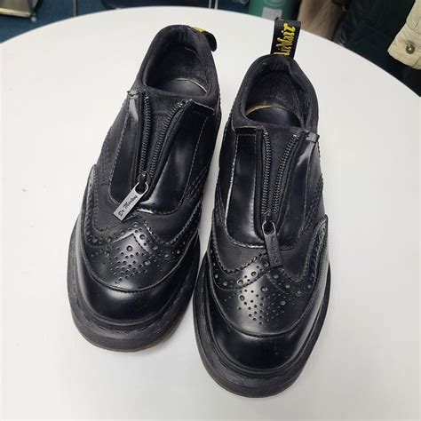 닥터마틴 지퍼 디테일 워커 로퍼 220 세컨웨어