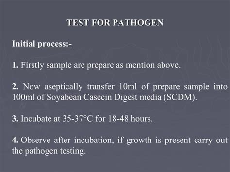 Microbial Limit Test PPT Chemistry Science