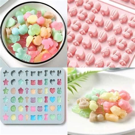 Molde Gomitas Frutitas Mundo Silicona