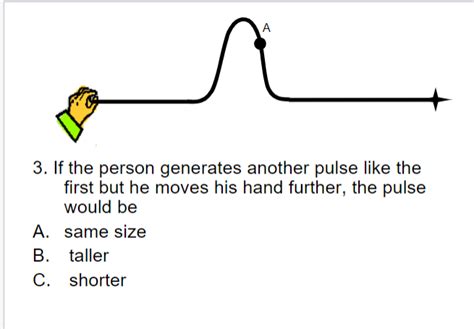 Solved 3 If The Person Generates Another Pulse Like The Chegg Com