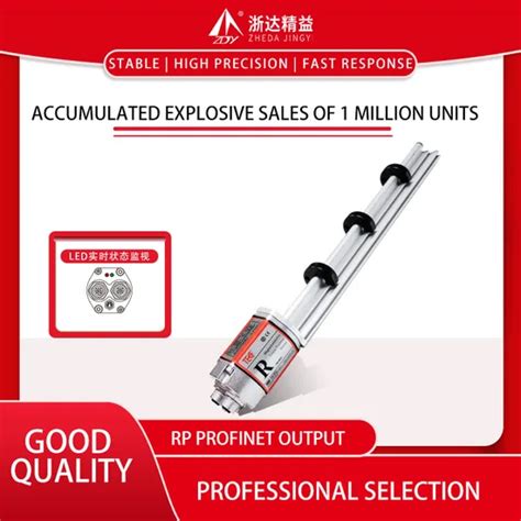 Tec Displacement Sensor Magnetostrictive Position Sensor Linear Position Transducer For Bending
