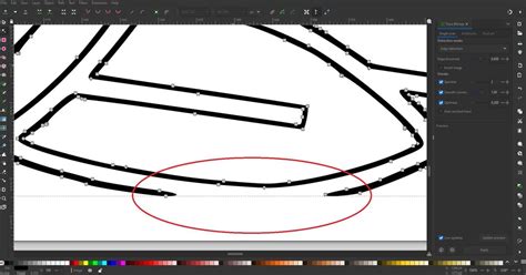 Connecting Lines R Inkscape