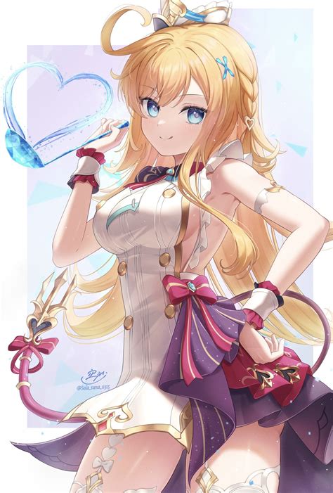 Solasuna Escoffier Genshin Impact Genshin Impact Commentary Highres Revision Girl Q