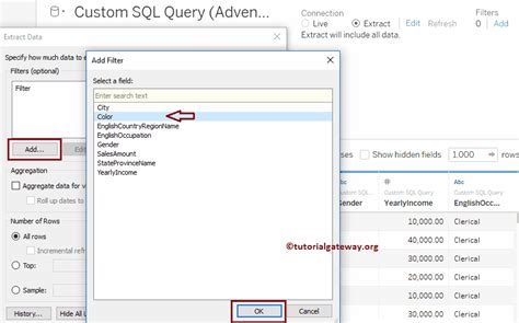 Extract Filters In Tableau