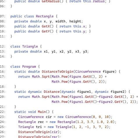 Example Stadyn Program With Hybrid Static And Dynamic Typing Class