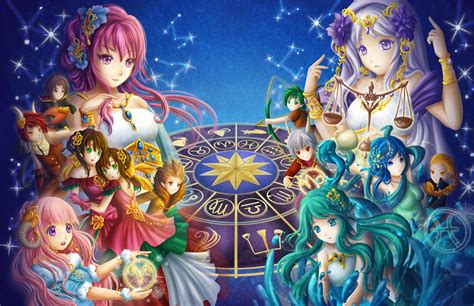 Zodiac Anime Zodiac Astrology Art Zodiac