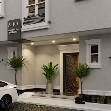 Neo Classic Residential Building On Behance