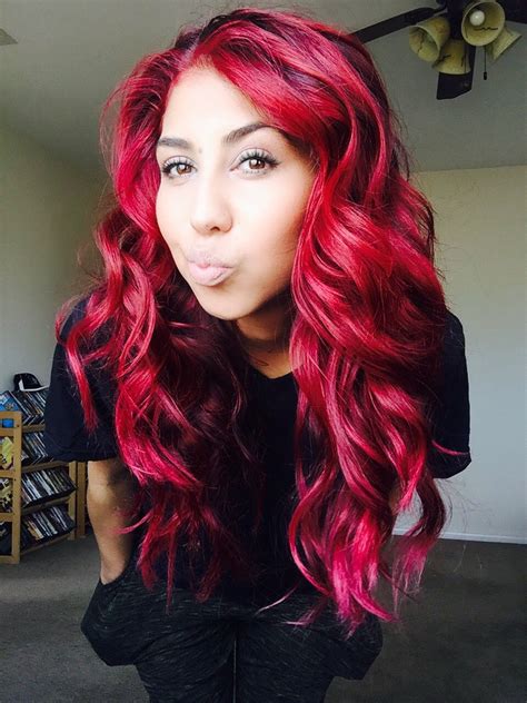 Magenta Hair Color Red Warehouse Of Ideas