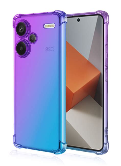 Kryt Xiaomi Redmi Note 13 Pro 5g Duhový Fialovo Modrý 118191