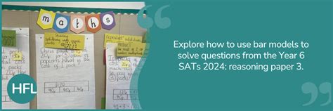 The Power Of The Bar Model Part 2 Year 6 Sats 2024 Reasoning Paper 3 Questions And Answers