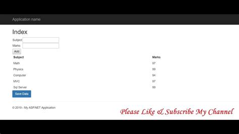 Pass List Of Objects From View To Controller Youtube