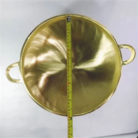 Kuali Menggoreng Tembaga Asli Terengganu 12 Inci Periuk Menggoreng Tembaga 12 Inci Terengganu