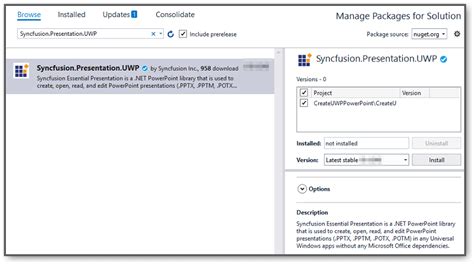 Create And Edit Powerpoint Files In Uwp Syncfusion
