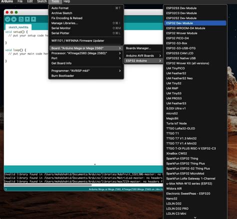 How To Set Up Esp In Arduino Ide Arduino Esp Setup