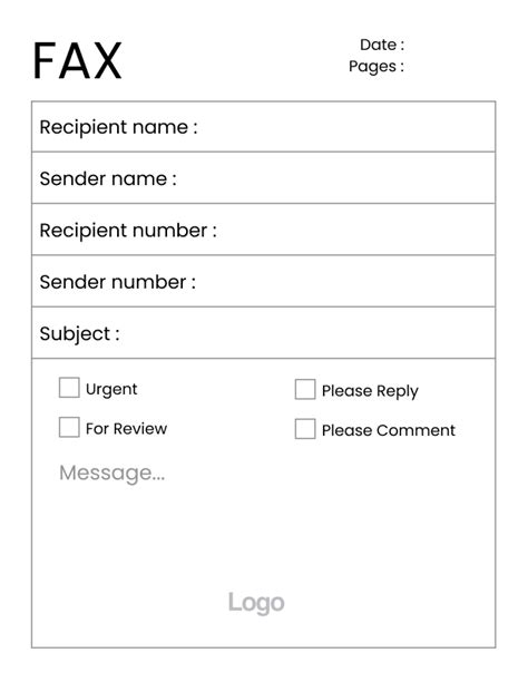 Hipaa Medical Records Fax Cover Sheet Free Download Pdf Or Doc