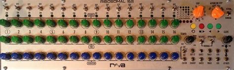 Mfos Mfos 16 Step Sequencer Eurorack Module On Modulargrid
